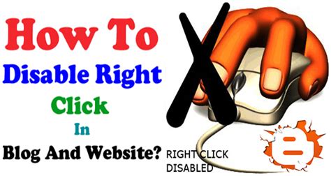 how to disable right click without using the javascript