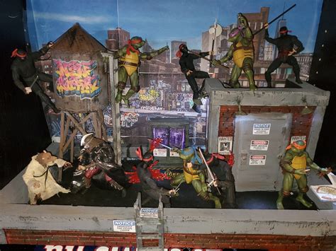Action Figure Diorama For 6 To 10 Figures Etsy