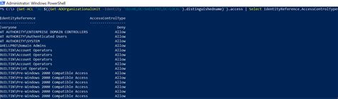 get active directory ou permissions report shellgeek