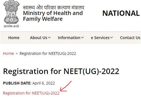 [application Form] Neet Registration Form 2022 Login