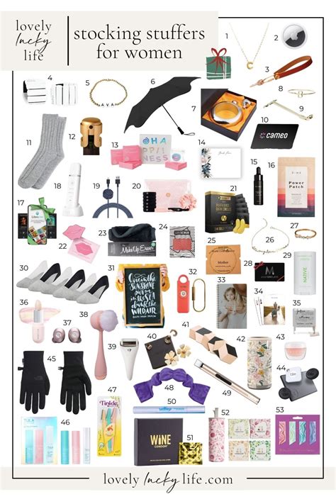 Stocking Stuffers For Women Lovely Lucky Life