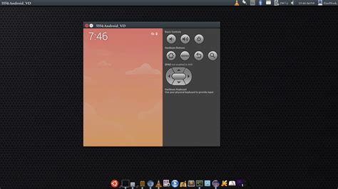 default applications for android emulator almost empty