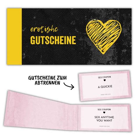 Erotische Gutscheine Selbst Gestalten Als Geschenk