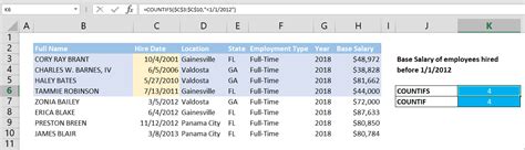 how to count values if date is less than by using countif function