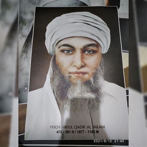 Jual Poster Syech Abdul Qadir Al Jailani Luster Uv Awet Shopee Indonesia