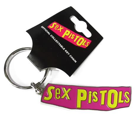 【再入荷】オフィシャル バンドキーホルダー：sex Pistols Classic Logo