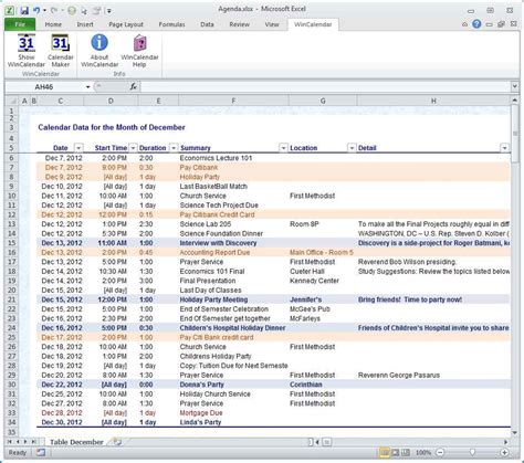 excel spreadsheet template scheduling — db
