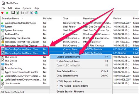how to fix a slow windows 10 desktop right click context menu