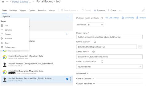 powerapps portals automate portal configuration backup