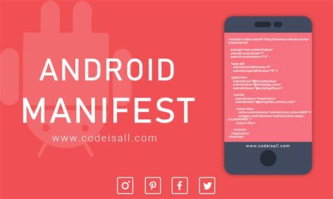 android manifest file structure of manifest file androidmanifest xml