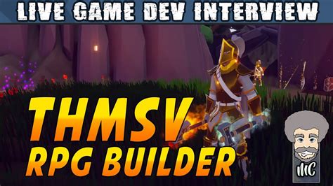 unity live interviews thmsv rpg builder youtube