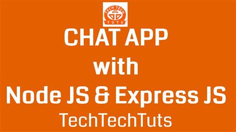 node js tutorial how to create a simple realtime chat app using express
