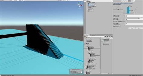 unity3d unity navmesh won t bake stairs stack overflow