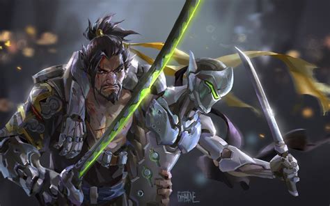 Genji And Hanzo Shimada Overwatch Hd Wallpaper By Shengyi Sun