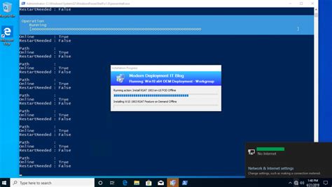quick start guide rsat windows 10 1903 offline fod sccm