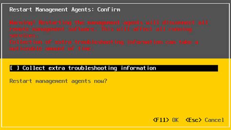 How To Restart Management Agents On A Vmware Esxi Host Information