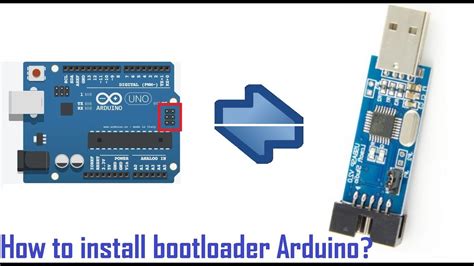 how to install bootloader onto arduino with usbasp youtube