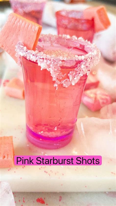 Pink Starburst Shots Recipe