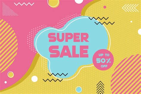Premium Vector Super Sale Special Discount Offer Banner Template