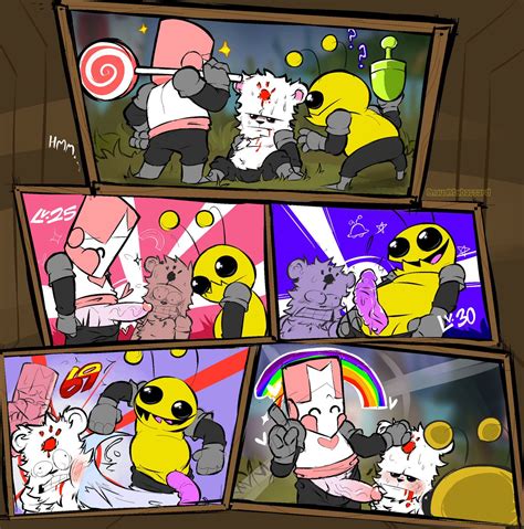 Rule 34 Alien Alien Hominid Character Armor Bear Castle Crashers