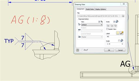 solved inventor 2017 detail view label is missing autodesk community