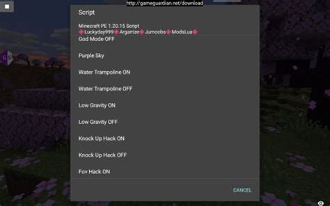 minecraft 1 20 15 script lua scripts gameguardian