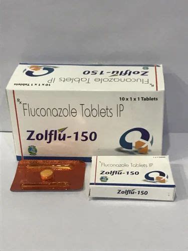 Zoflu 150 Fluconazole 150 Mg Tablet Ip Packaging Type Strip