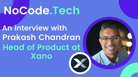 🖥 build a powerful backend without code an interview with prakash