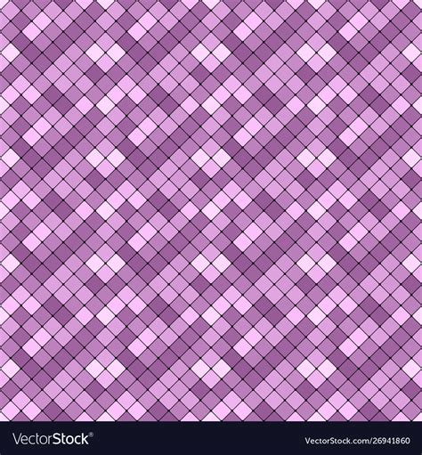 Geometrical Seamless Diagonal Square Pattern Vector Image