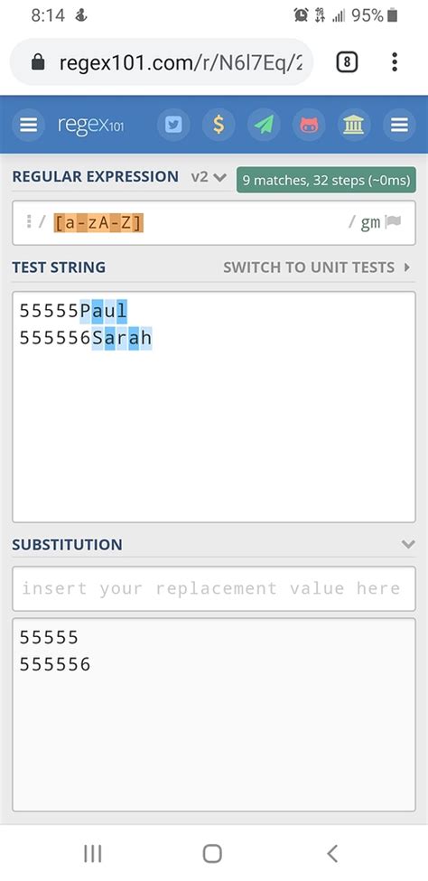replace all letters from text with few command mit app inventor help