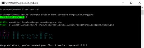 laravel livewire tutorial step by step build crud modals