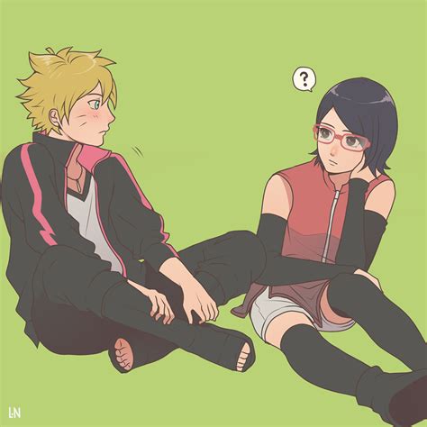Sarada And Boruto Uchiha Sarada Fondo De Pantalla Fanpop The Best
