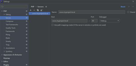 phpstorm setting up xdebug in windows 10 in xampp virtual hosts