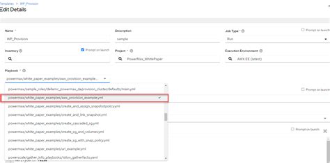 working with ansible automation controller awx dell powermax ansible