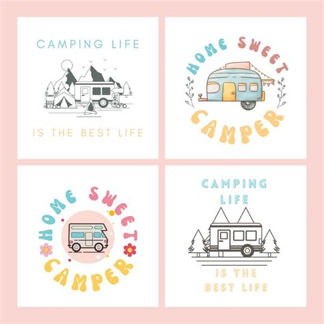 Free Printable Camping Signs Activities And Games The Girl Creative