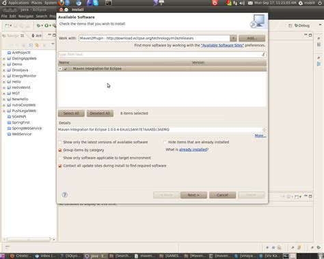 getting started with maven 2 using eclipse mobisoft