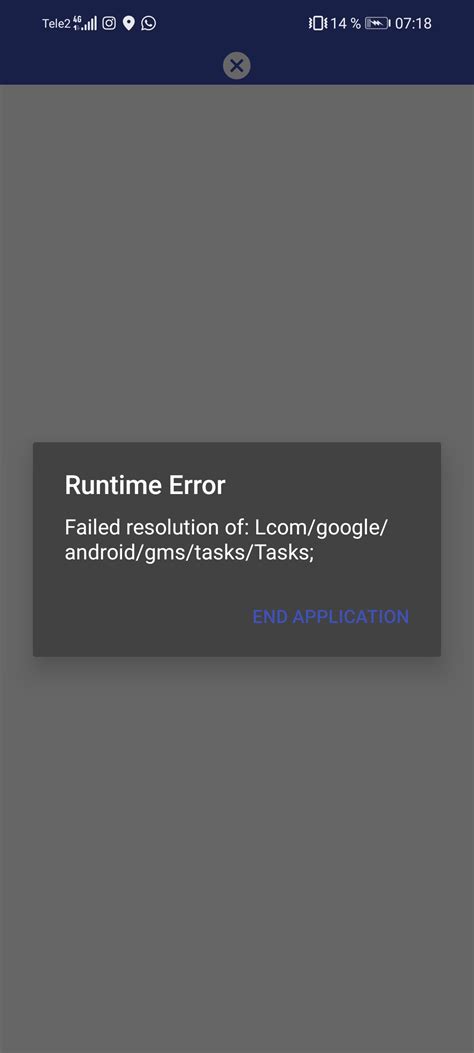 runtime error failed resolution discuss kodular community