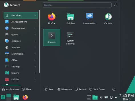 Installation Of Manjaro 20 0 Kde Edition Desktop