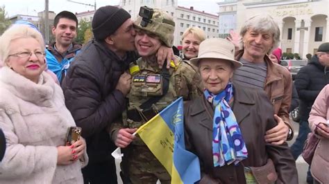 Kherson Celebrates Liberation Good Morning America