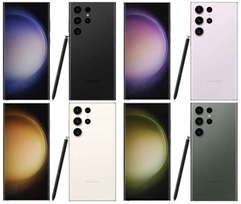 Leak Shows Entire Galaxy S23 Lineup In All Colors From Every Angle