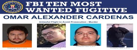 Omar Cardenas Added To Fbis Ten Most Wanted Fugitives List Wendy