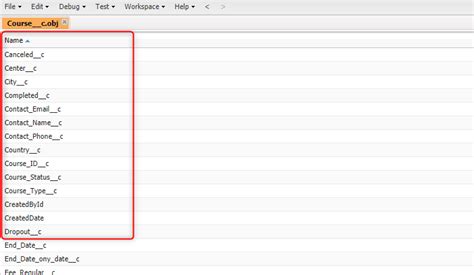 soql no such column on entity error for an existing custom field