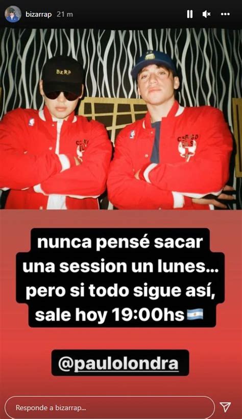 Bizarrap Y Paulo Londra Lanzaron La “bzrp Music Session 23″ Tn