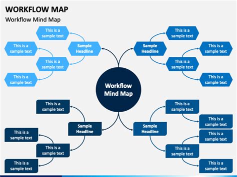 workflow map powerpoint template ppt slides