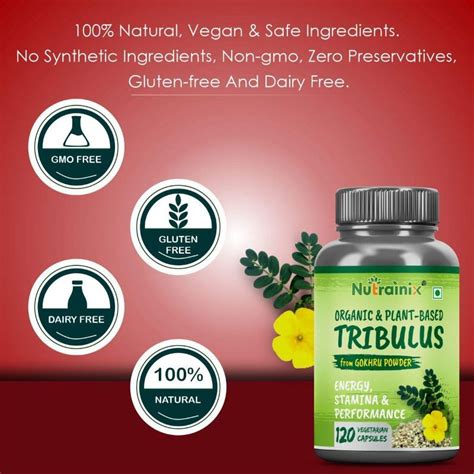 Buy Nutrainix Organic Tribulus Terrestris From Gokhru Powder Online