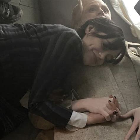 Jenna Ortega As Wednesday Addams Netflix 2022 Bts Behind The Scenes In