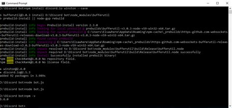 javascript discord bot doesn t log in on startup stack