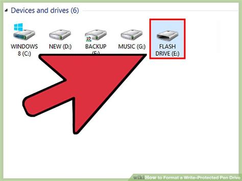 3 ways to format a write protected pen drive wikihow