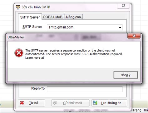 xử lý lỗi 5 7 0 authentication required mới nhất khi gửi email hàng