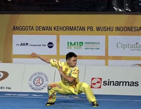11 Potret Atlet Wushu Bali Di Hari Pertama Indonesia Wushu